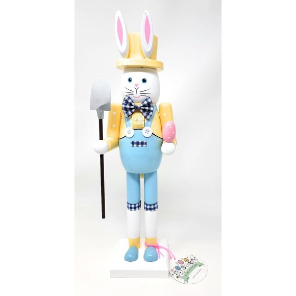 Bunny Boulevard | Holiday | Easter Bunny 5 Nutcracker Wood Gardener Boy ...
